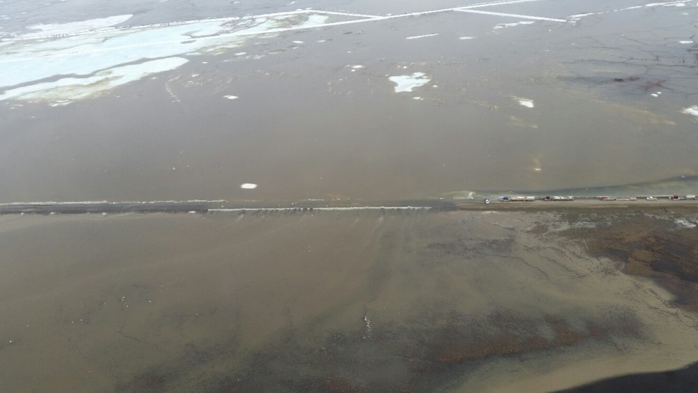 Aerial photos of the road closure from Alaska DOT « The Jack Jessee Blog