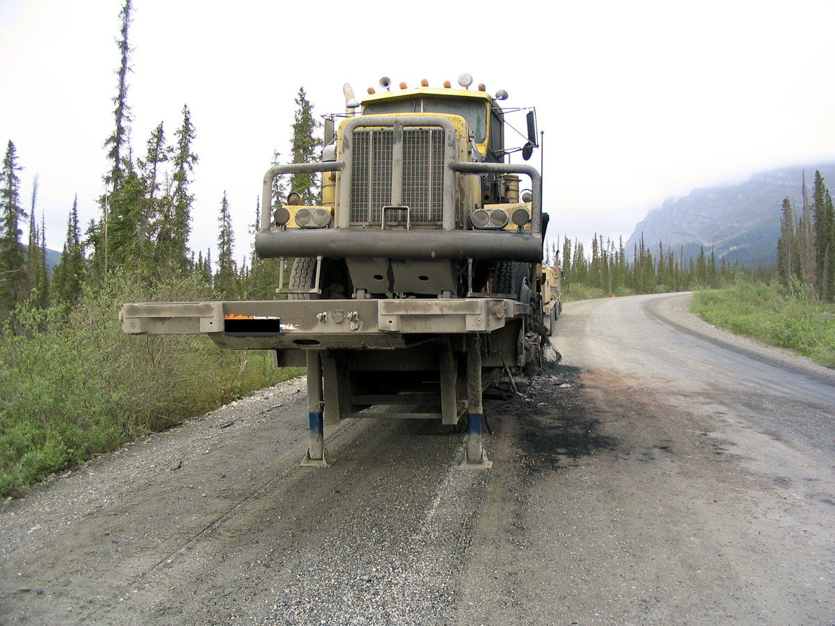 Tire fire & burned trailer « The Jack Jessee Blog