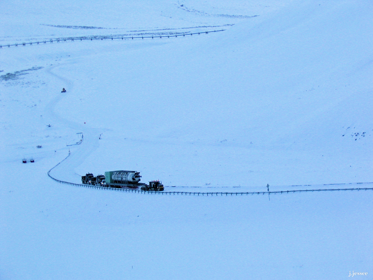 Heavy haul load with 2 push trucks « The Jack Jessee Blog
